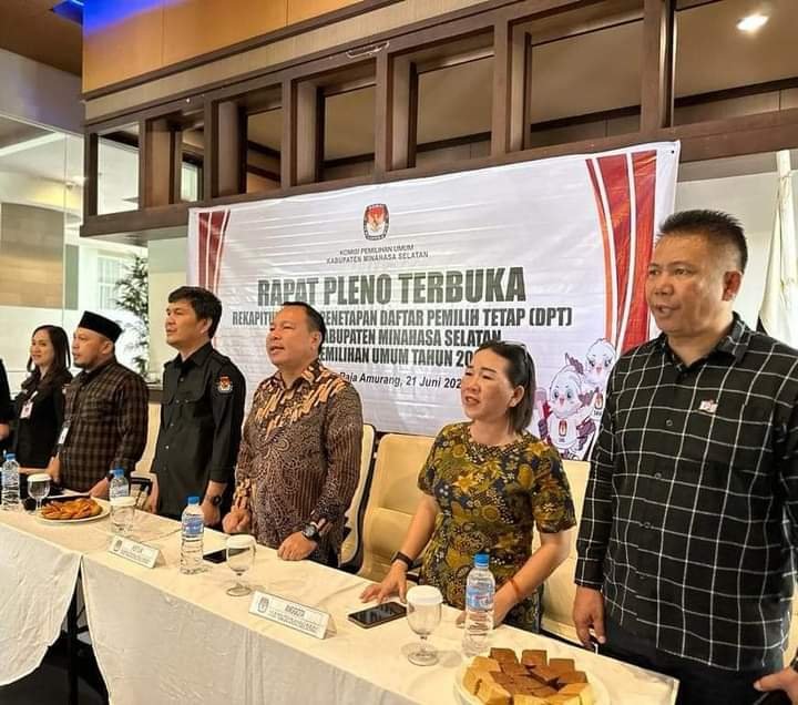 KPU Tetapkan DPT Pemilu 2024 di Minsel Sebanyak 168.970 Pemilih ... KPU Tetapkan DPT Pemilu 2024 di Minsel Sebanyak 168.970 Pemilih ...
